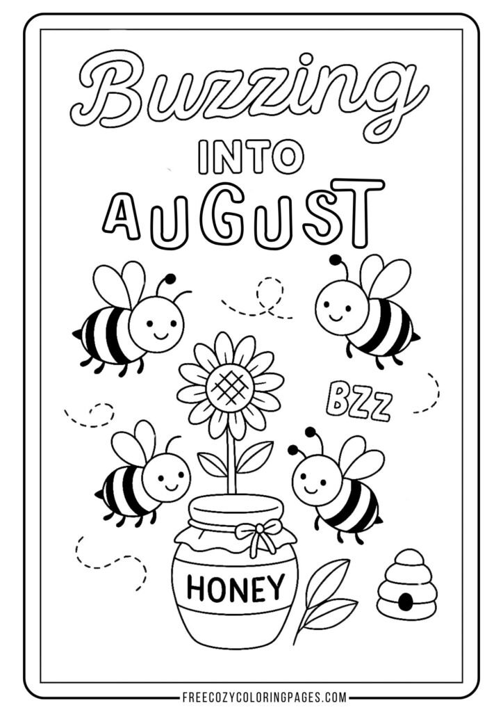 August Coloring Pages (8 Free Printable PDFs) - freecozycoloringpages.com